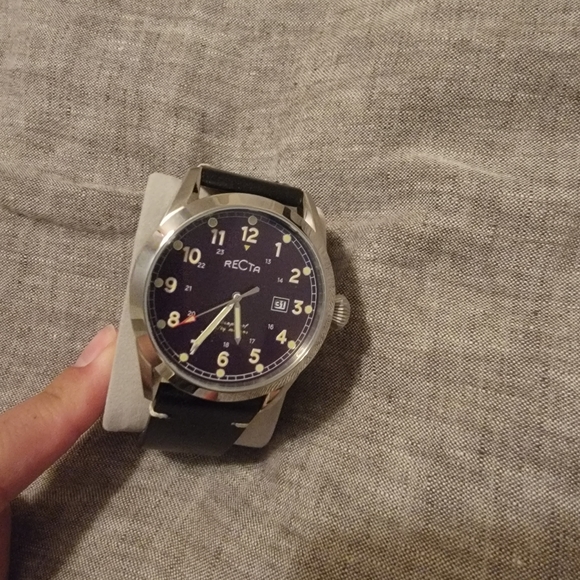 Recta | Accessories | Recta Cavalier Rt3002 Deep Blue Dial 45mm | Poshmark